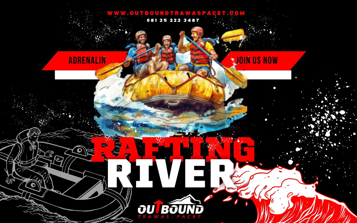 Rafting River | Outbound Trawas Pacet